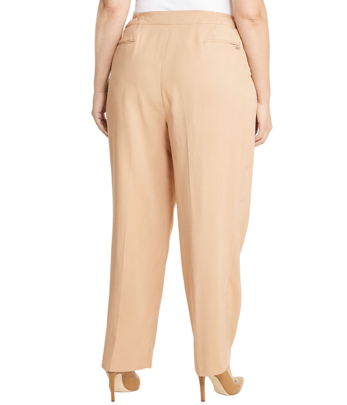 High Rise Fly Front Pleated Pants – BONTON