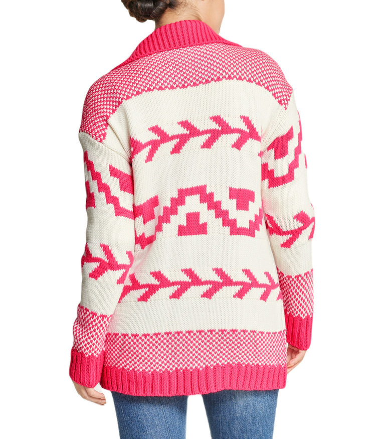 Belted Nordic Cardigan | BONTON